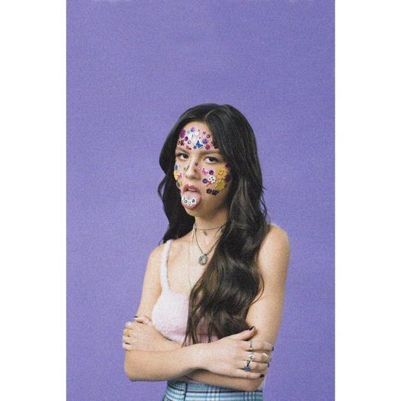 PosterGifts185 | Art | Olivia Rodrigo Sour Album Stickers Poster | Poshmark